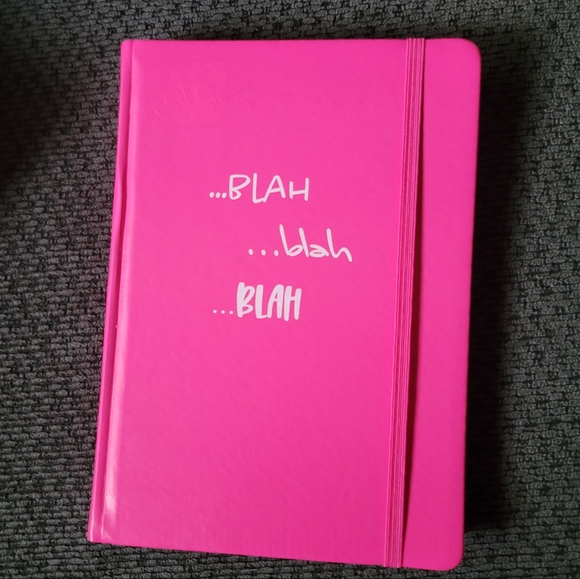 Other | Pen Gear Leatherette Journal Neon Pink 16 Lined Paper Pages ...